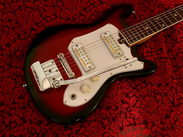 1960s Teisco Prestige w/ Gold Foil Pickups Sunburst | Reverb