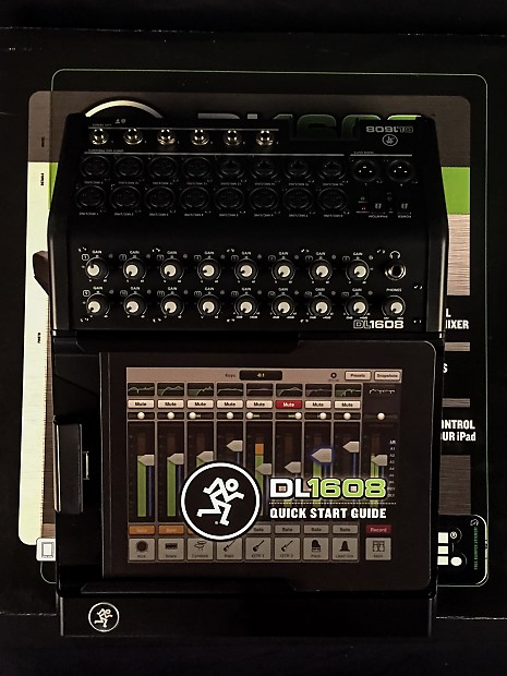 Mackie DL1608 Digital iPad Controlled Mixer (with 30-Pin Dock | Reverb