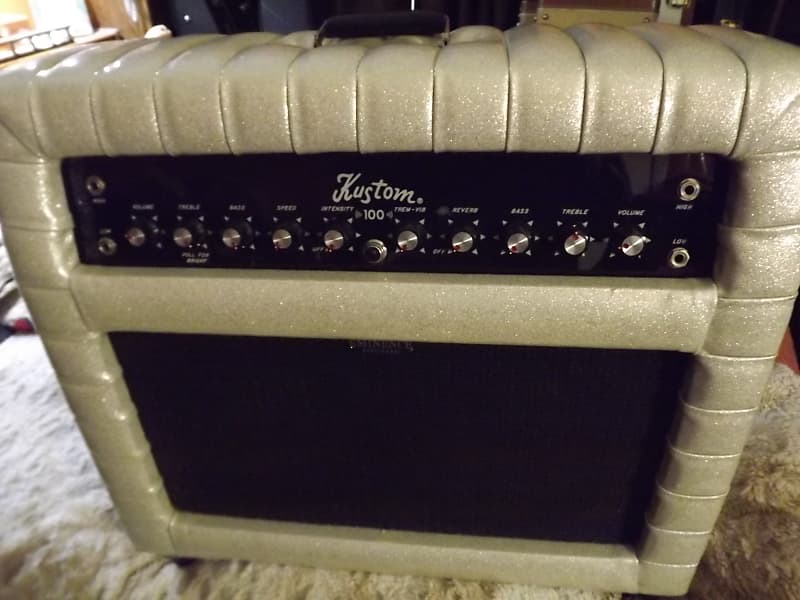 Kustom 100 1973 - Champaign Sparkle | Reverb