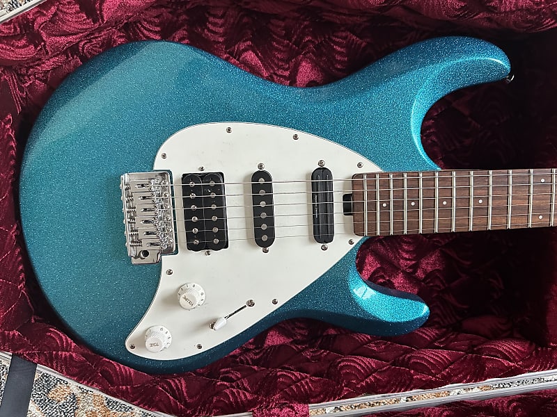 OLP Music Man 2010s - Sparkle Blue | Reverb