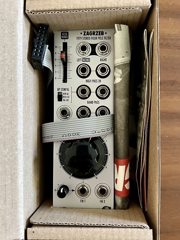 Xaoc Devices Zagrzeb Stereo 4 pole filter - Silver | Reverb Australia