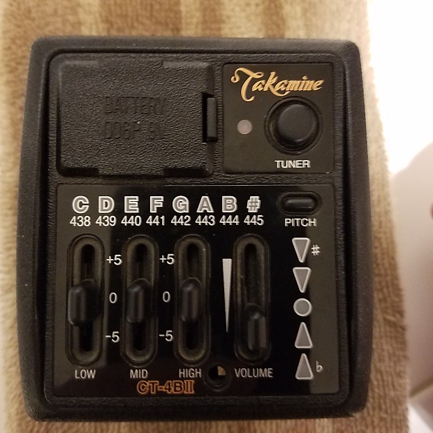 Takamine CT4B II Preamp/Tuner & Mounting Chassis FREE | Reverb