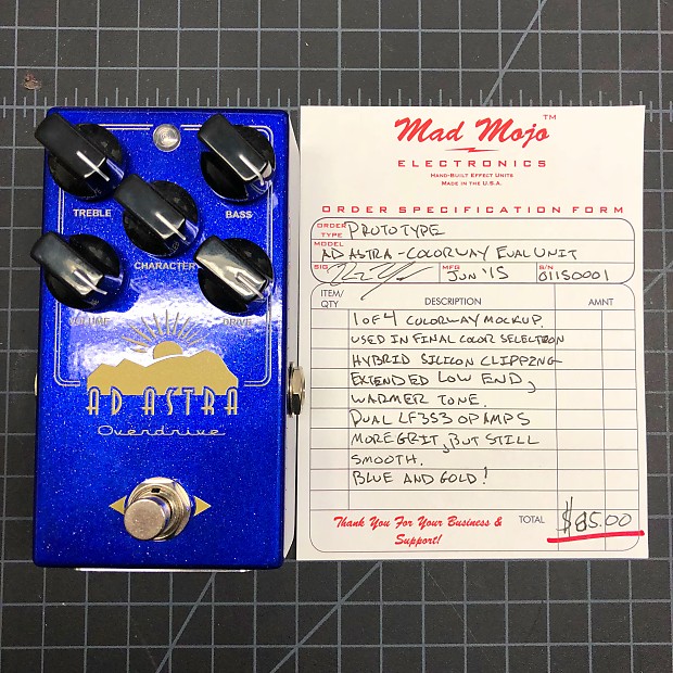 Mad Mojo Electronics Ad Astra Colorway Evaluation Unit | Reverb