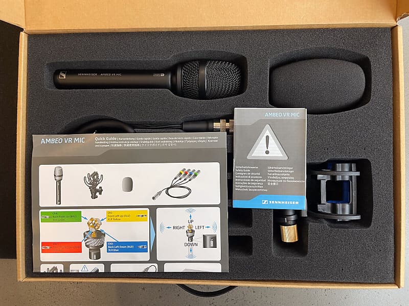 Sennheiser AMBEO 3D VR Microphone Ambisonic ATMOS Spatial | Reverb