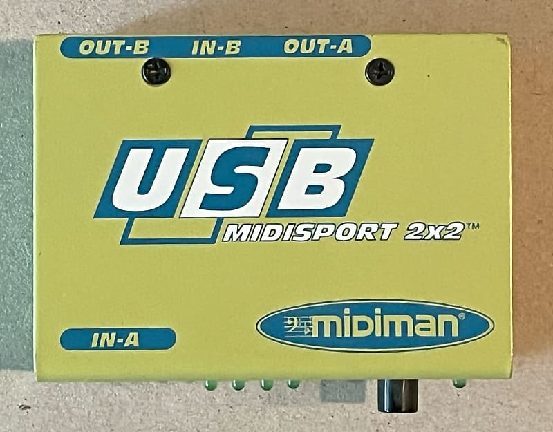 M-Audio Midisport 2x2 USB MIDI interface | Reverb