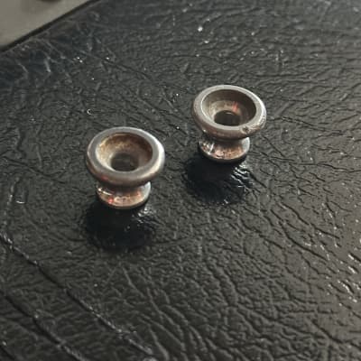 Fender Stratocaster/Telecaster Strap Buttons 60s - Nickel | Reverb