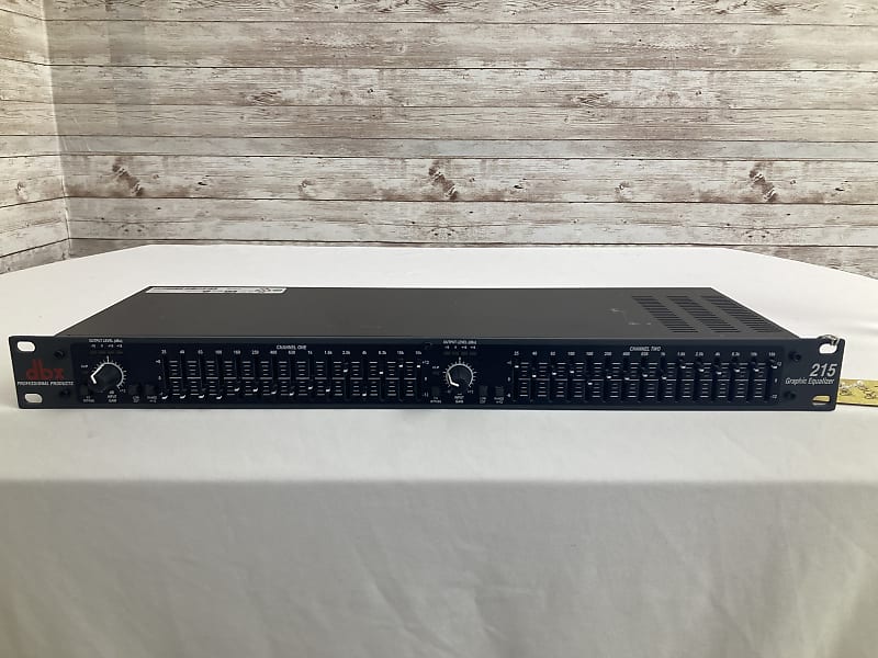 Used Dbx 215 Graphic Eq Rack | Reverb