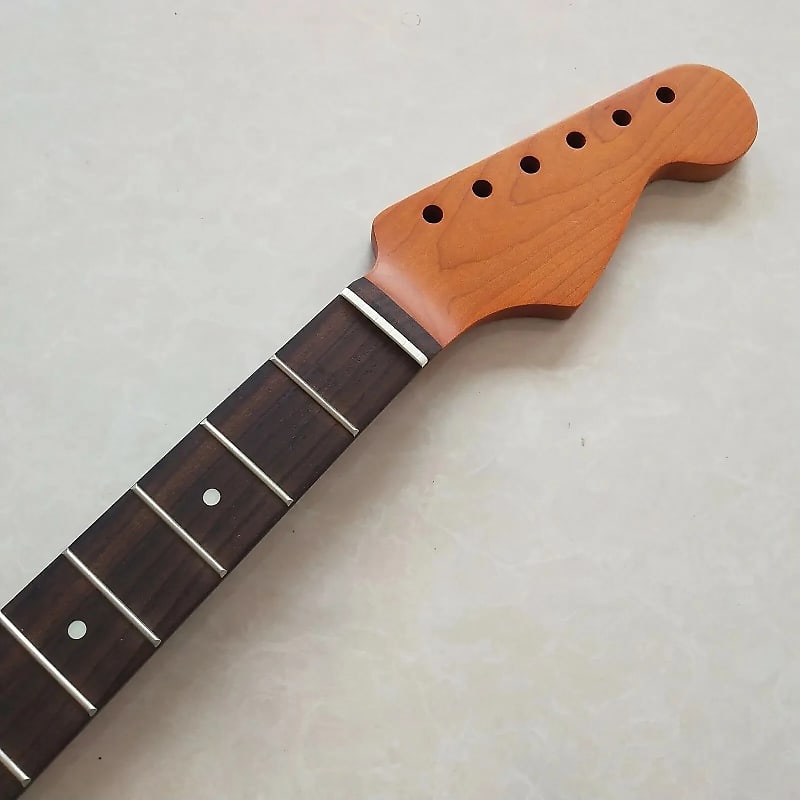 Vintage Roasted Maple Wood Stratocaster Strat Style Guitar | Reverb