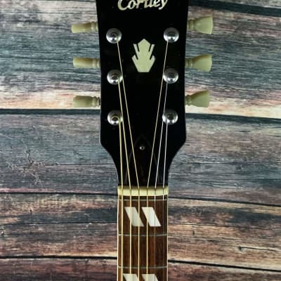 Used Cortley W-65H Japanese Made Acoustic Guitar with Gig Bag | Reverb