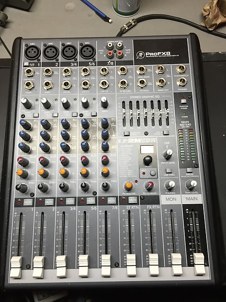 Mackie Pro Fx 8 | Reverb