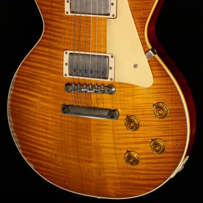 Gibson Custom Shop 1959 Les Paul Reissue Lemon Burst Murphy | Reverb