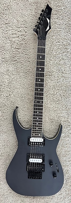 Dean Guitars 6 String Exile X Floyd Electric Guitar, Black | Reverb