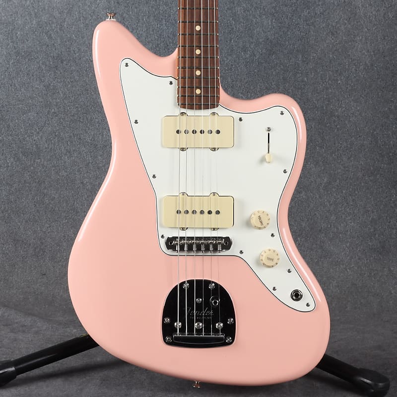 Fender Limited Edition Player Jazzmaster - Shell Pink - | Reverb UK