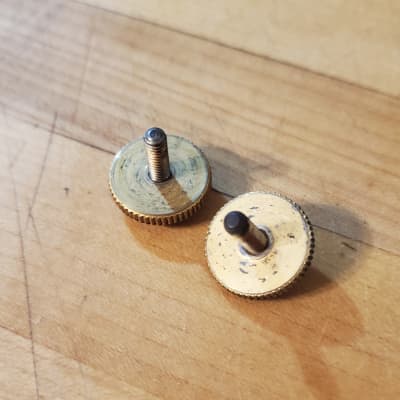 1960s Gretsch Gold Roller Bridge Rocking stud posts and | Reverb