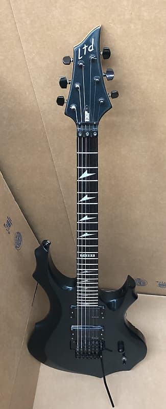 ESP/LTD F-200 (2000) - RARE COLOR Metallic Gunmetal | Reverb
