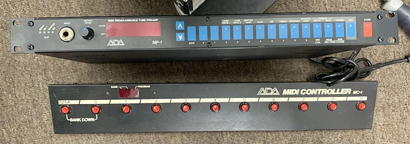 ADA MP-1 Guitar Preamp with MC-1 Controller | Reverb