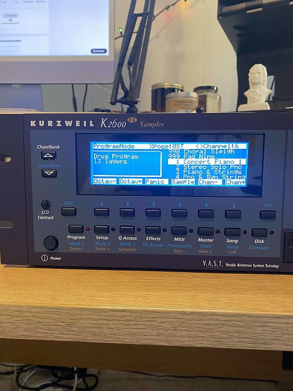 Kurzweil K2600 RS Rackmount Sampler | Reverb