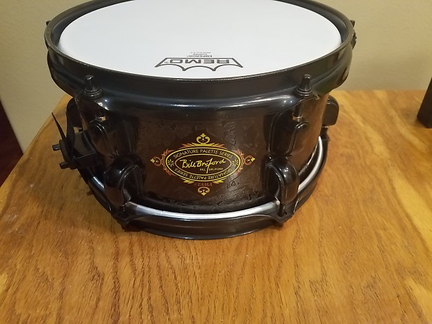Tama Bill Bruford Signature Snare Drum 10 X 6.5 Black | Reverb