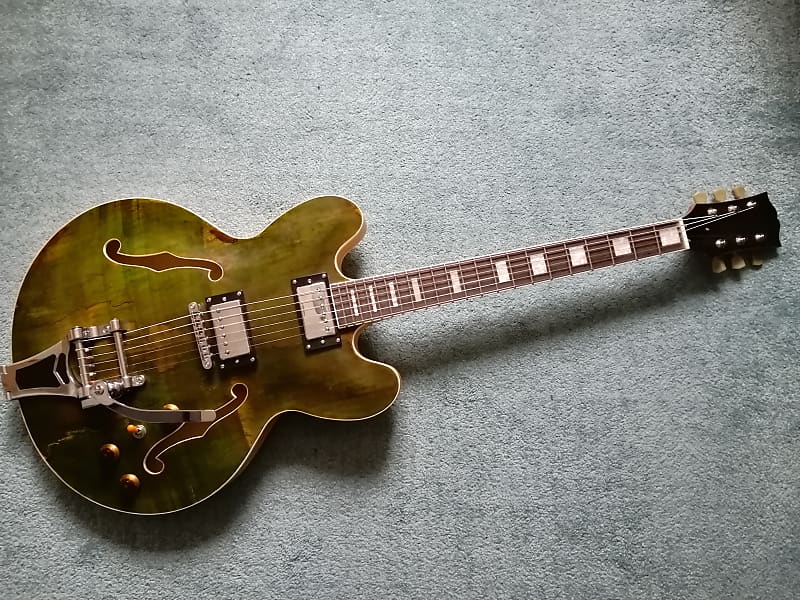 Custom Built ES-335 Style Semi-Hollow Body 2021 | Reverb