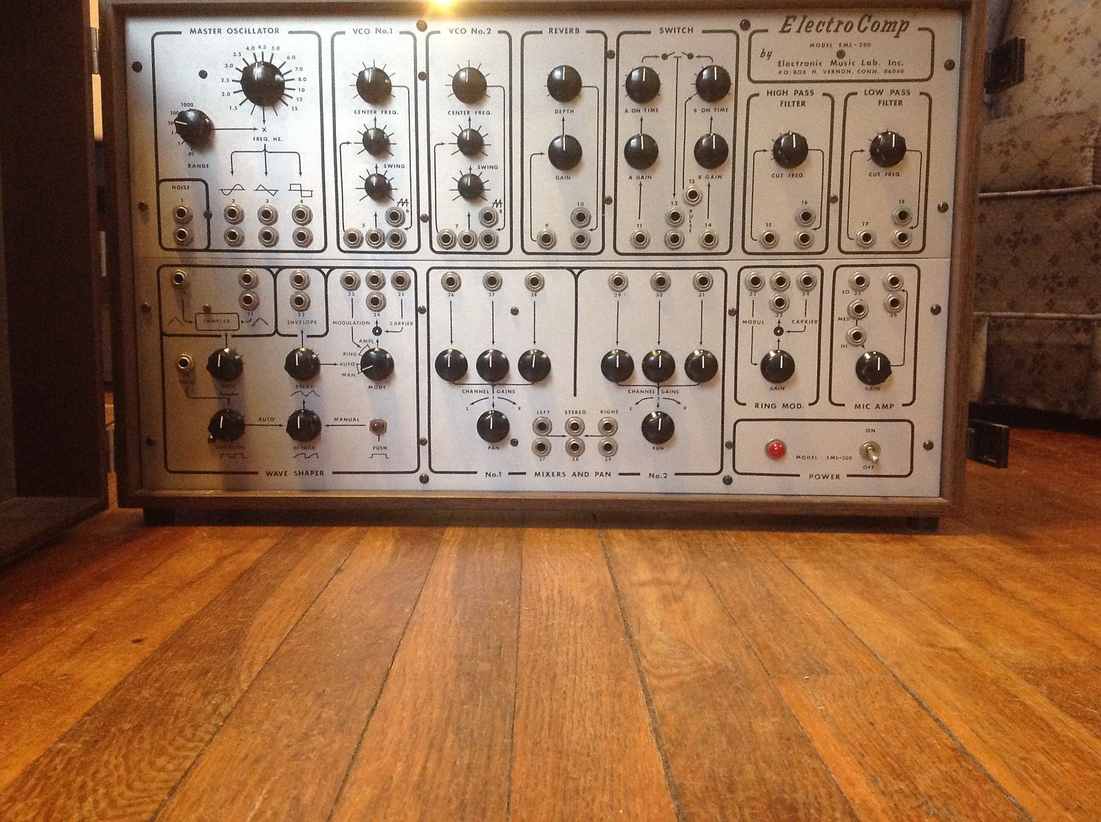 Electronic Music Laboratories ElectroComp EML-200 | Reverb