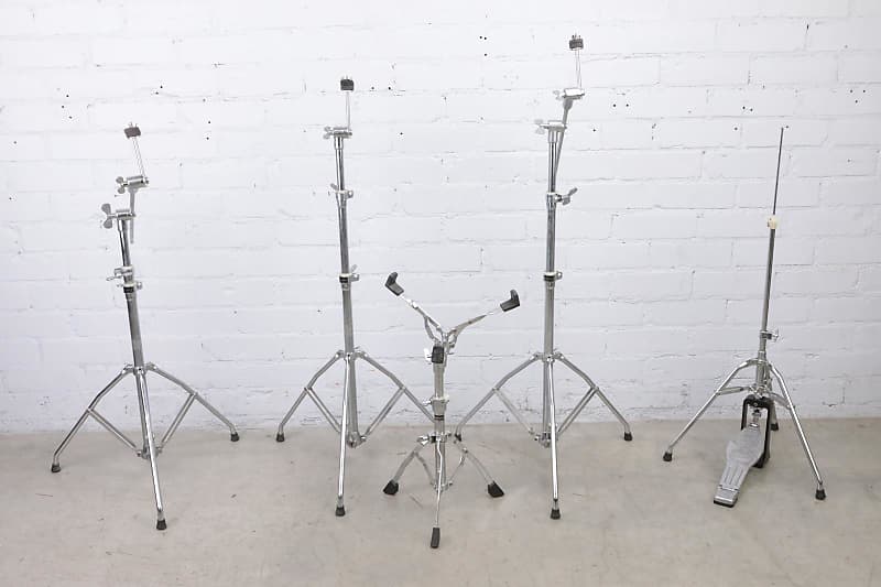 Vintage Slingerland Cymbal Boom, Snare & Hi-Hat Stands Drum | Reverb