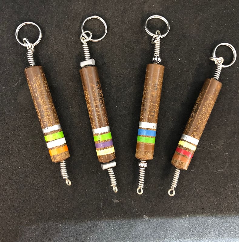 Handmade Vintage Resistor Key Chain, with free shipping! | Reverb