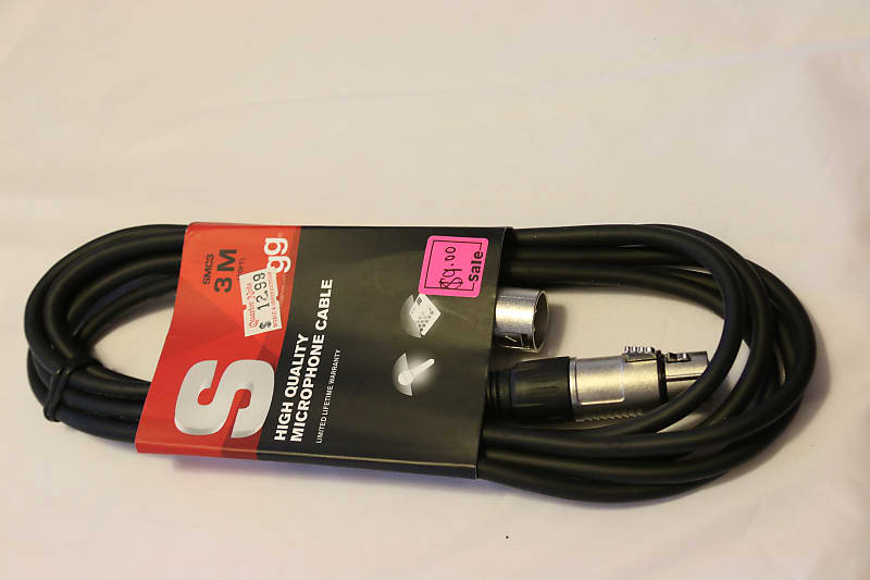 Stagg SMC3 3M (15') Low Impedance Mic Cable | Reverb