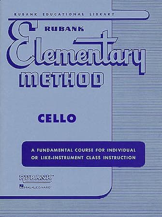 Rubank Elementary Method - Cello | Reverb