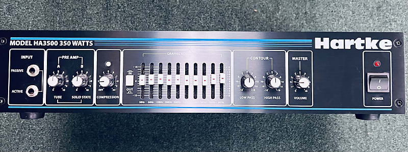 Hartke HA3500 350-Watt Bass Amp Head | Reverb