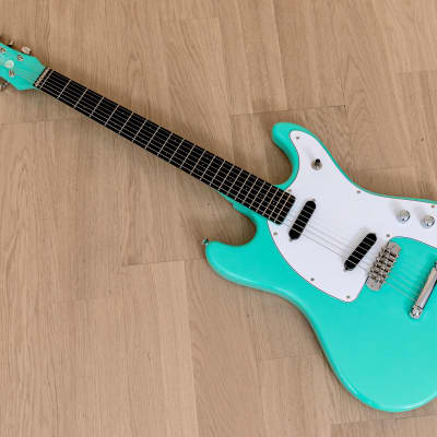 2000s Mosrite Mark II Vintage Reissue Seafoam Green Johnny | Reverb