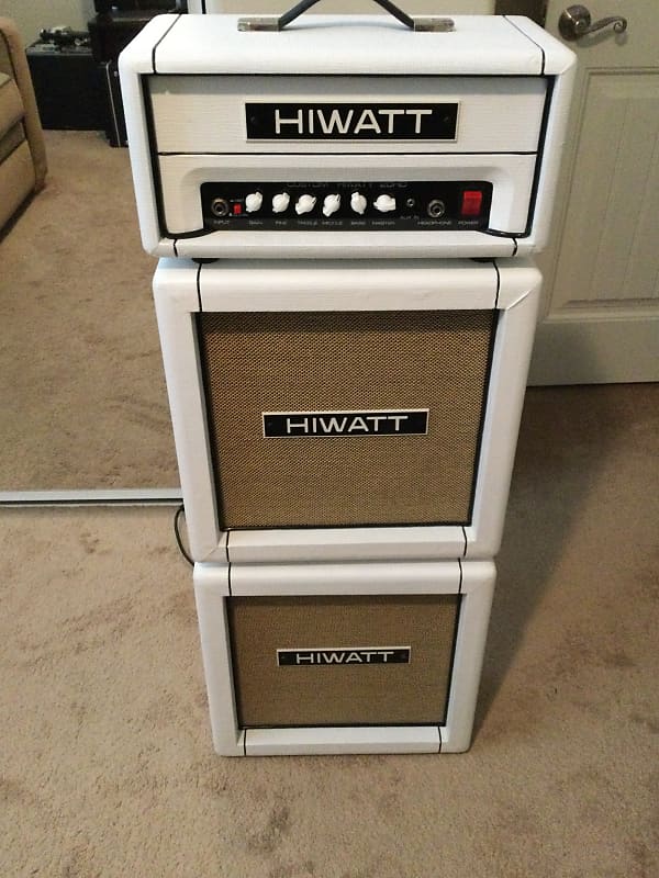 Hiwatt 🇬🇧Custom20 HD Mini Stack 2000s - White | Reverb