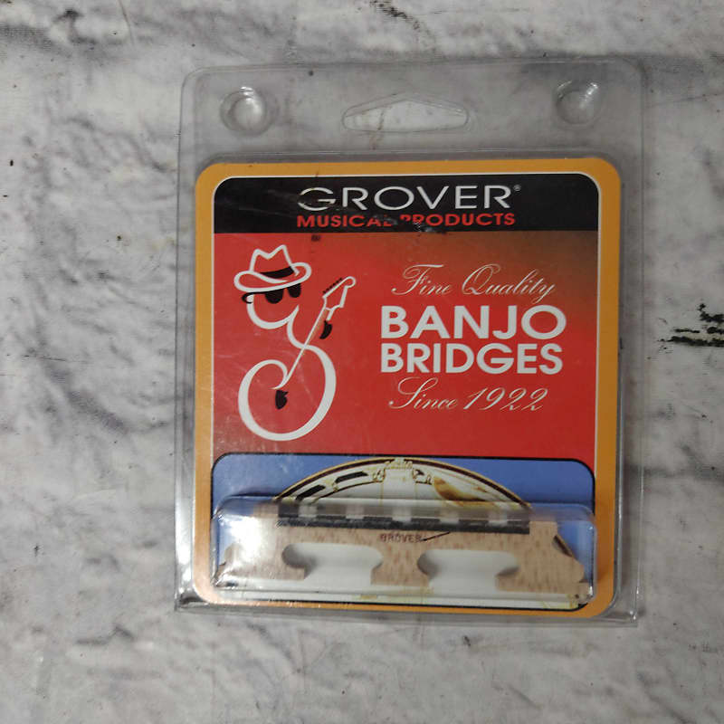 Grover 96 5 String Banjo Bridge with 5/8-Inch High Insert | Reverb