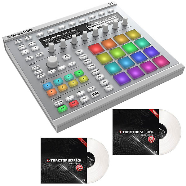 Native Instruments Maschine MKII With Traktor Scratch Vinyl | Reverb