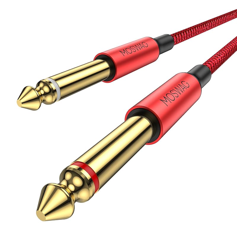 Audio Instrument Cable, 10FT/3M 1/4 Inch TS to 1/4 Inch | Reverb