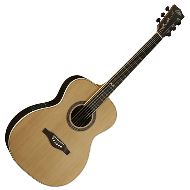 Eko +Mia 018 EQ Natural Acoustic Guitar | Reverb