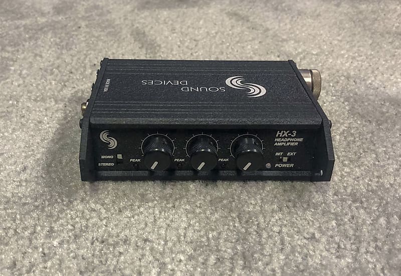 Sound Devices HX-3 stereo headphone amplifier with original | Reverb