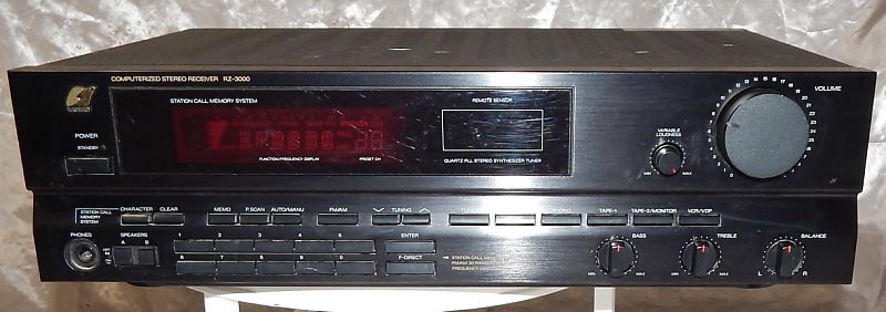 Sansui RZ-3000 vintage stereo receiver with phono input | Reverb