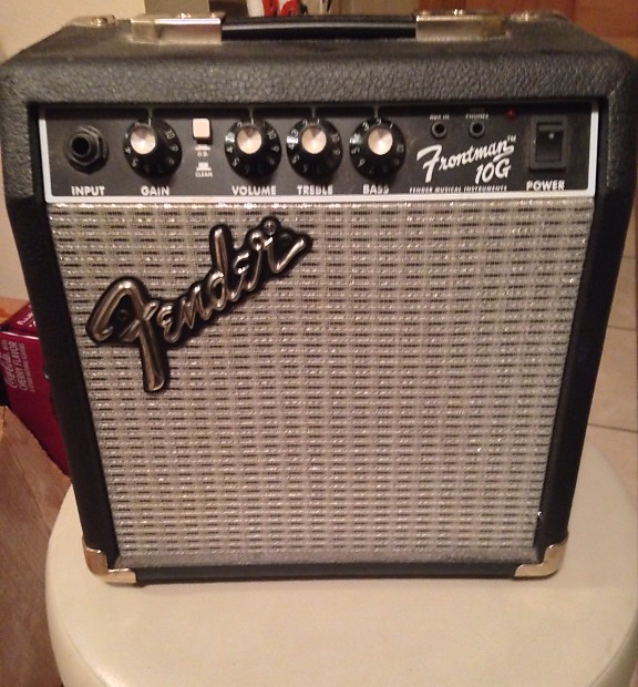 Fender Frontman 10G 2013 Black W/tweed | Reverb