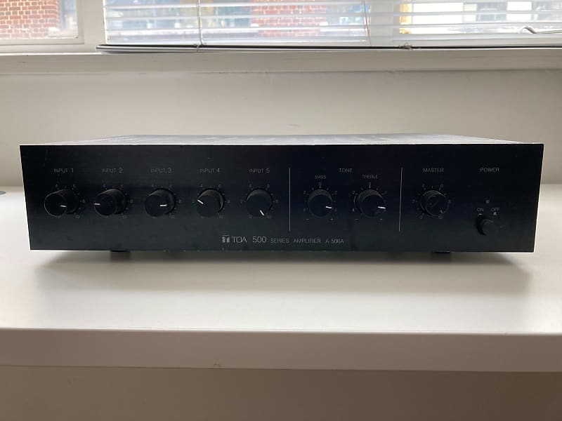 TOA 500 Series Amplifier A 506A | Reverb UK