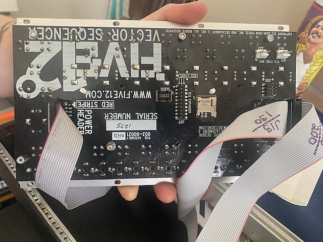 Five12 Vector sequencer 2021 - Silver | Reverb