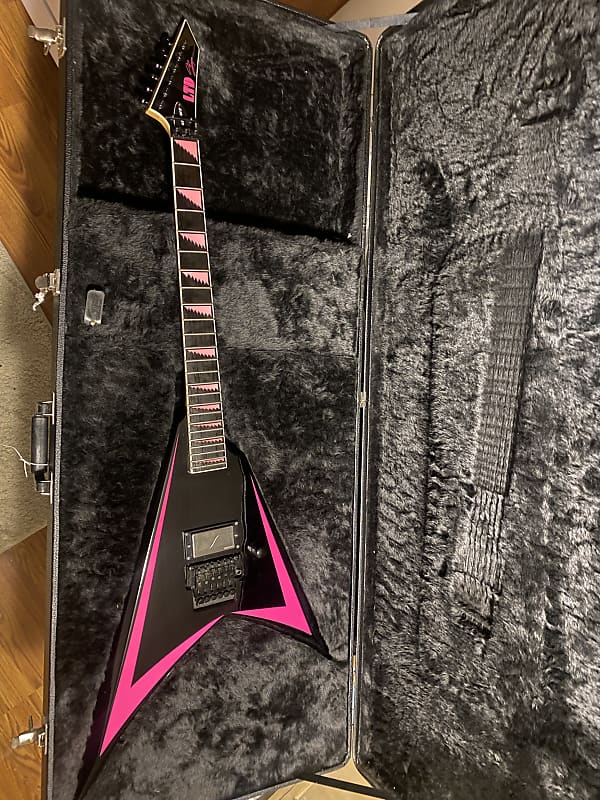 ESP LTD Alexi Laiho Pinky Stripe - Pink Stripes | Reverb
