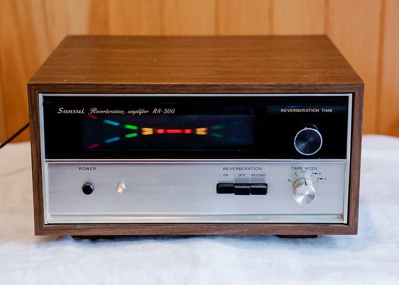 Sansui RA-500 Vintage Reverb Amplifier Tested *Read* | Reverb