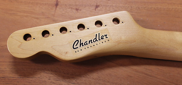 1990's Chandler Guitars Telecaster Neck Rosewood Fingerboard | Reverb