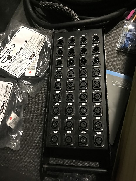 EWI PSPX 24 Channel Send x 8 Channel Return XLR Snake | Reverb