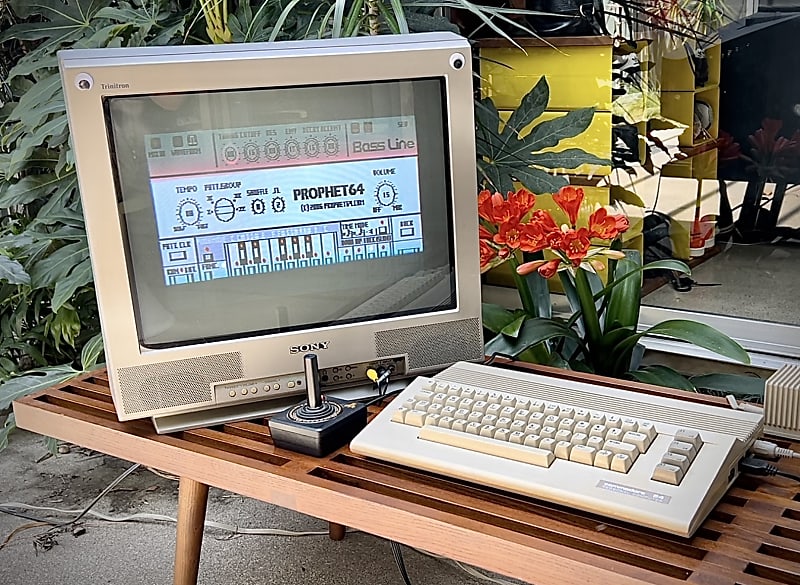 Commodore 64 w/ SID2SID and Prophet64 Synth Cartridge | Reverb