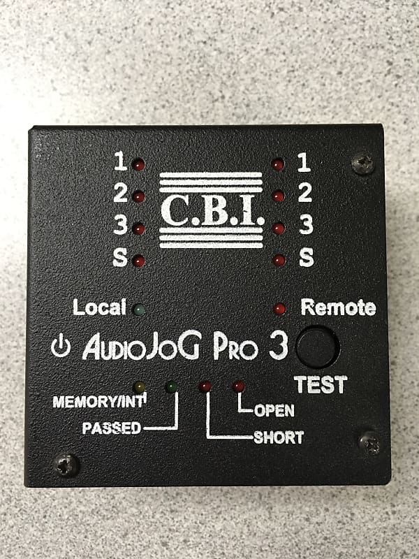 CBI Audio JoG Pro 3 Cable Tester | Reverb