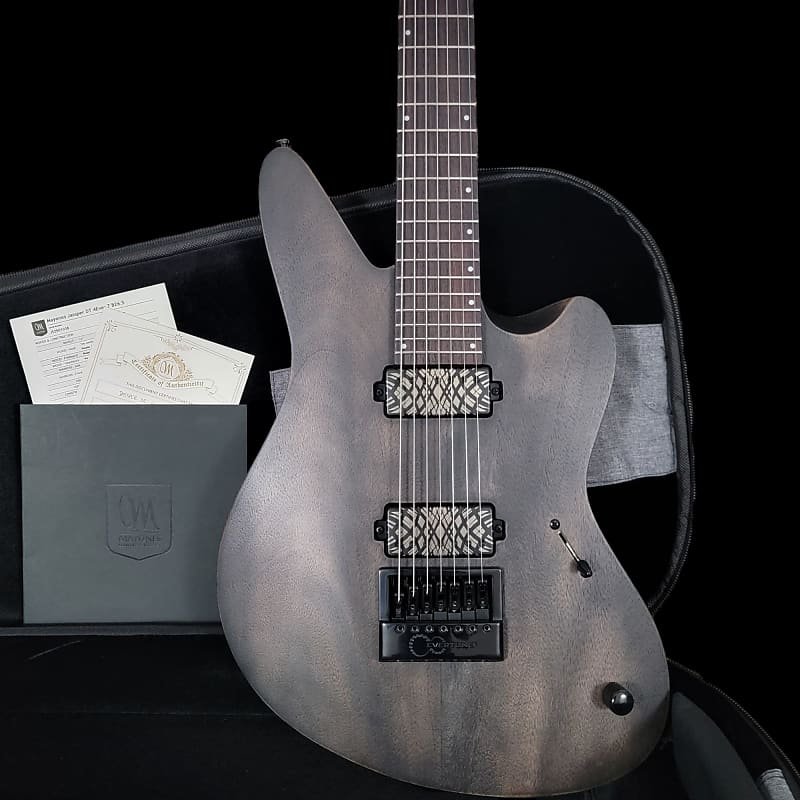 Mayones Jasper 7 Baritone Evertune Prototype Antique Black | Reverb