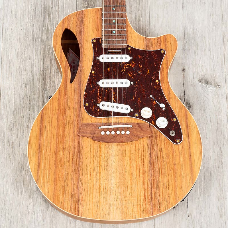 Mint Cole Clark TL2EC-BLBL-SSS True Hybrid Thinline Grand | Reverb