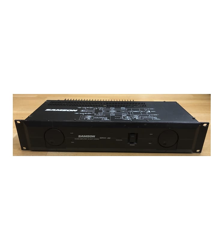 Samson Power Amplifier Servo 260 130 watt each side and | Reverb UK