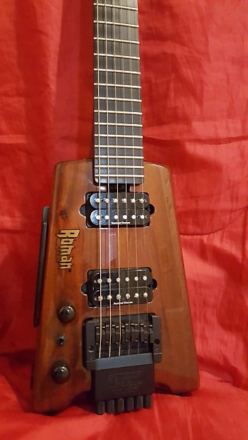 Custom USA Ed Roman LSR Left Handed Headless Guitar | Reverb